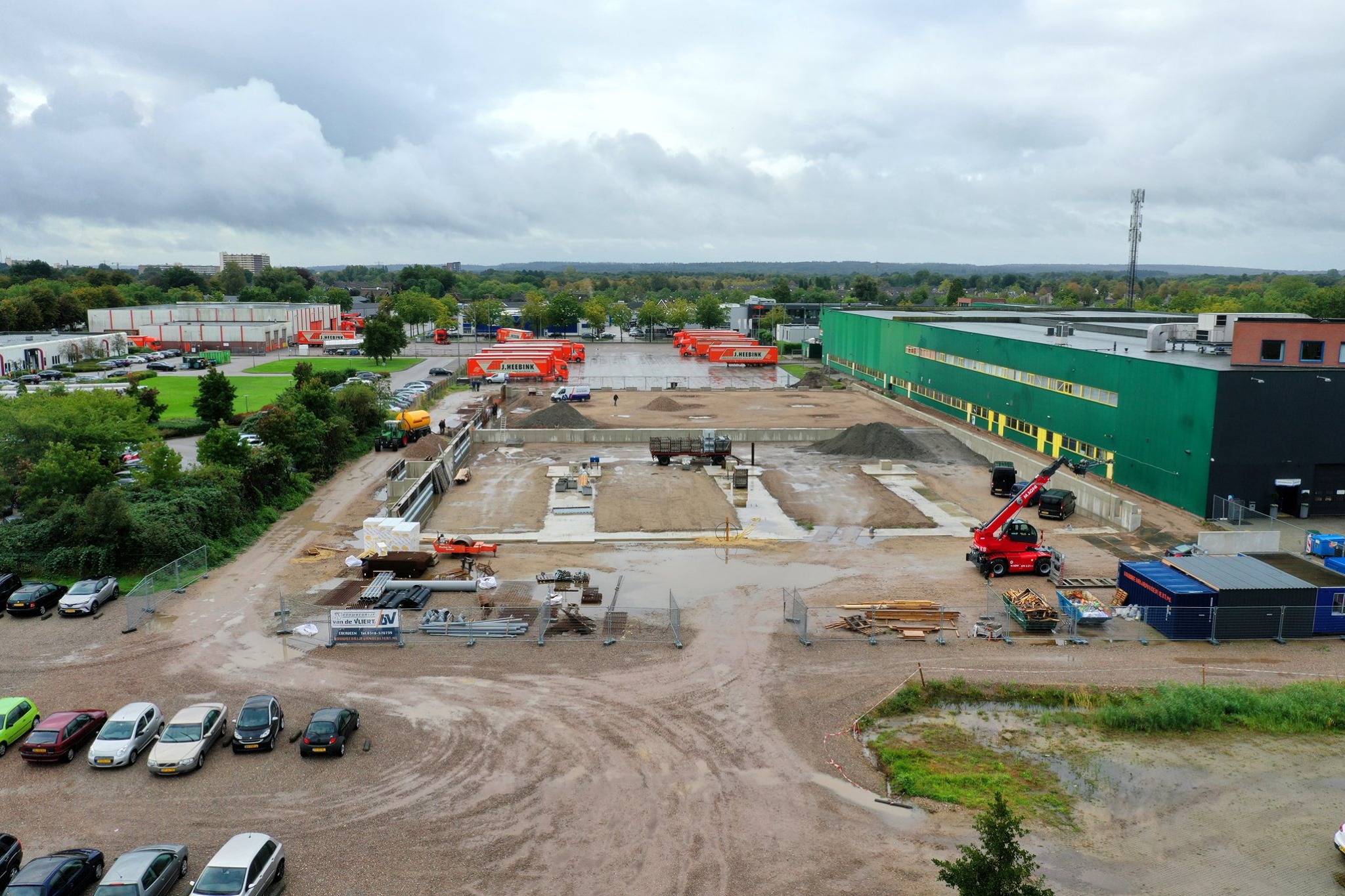 Nieuwbouw • J. Heebink Transport & logistiek